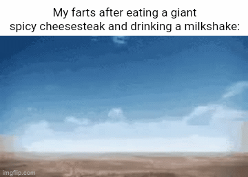 Cheesesteak and milkshake - Imgflip