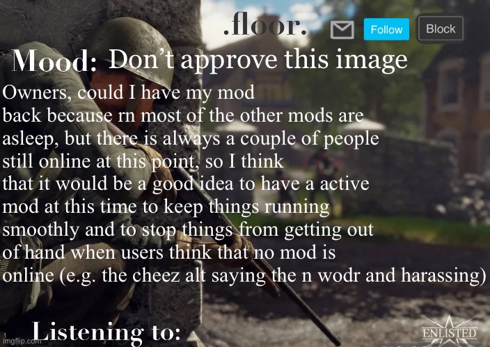 .floor. Announcement template fixed - Imgflip