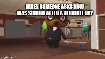 Tom Nook tantrum - Imgflip
