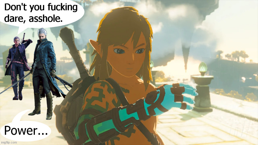 vergil is quite disarming. - Imgflip