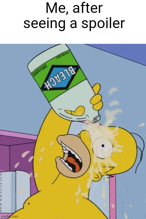 Homer with bleach - Imgflip