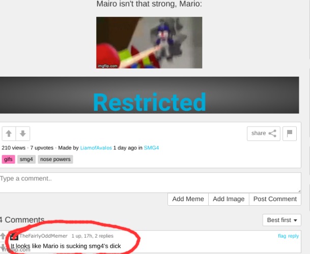 Image tagged in cursed comments - Imgflip