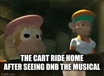 fr, it would just be nonsense (dnb means dave and bambi) - Imgflip