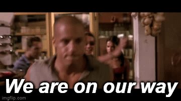 We are on our way - Imgflip