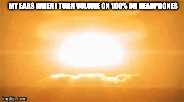 Headphones be like: - Imgflip