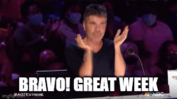 Well done, great week. - Imgflip