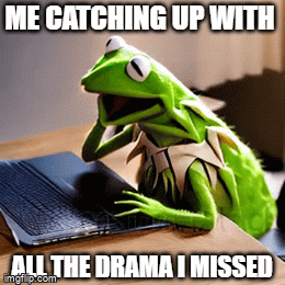 Kermit Laptop - Imgflip