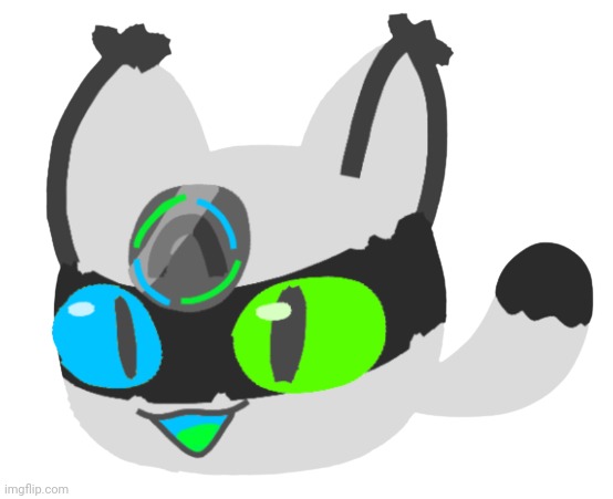 This is a slime rancher oc of mine named luki if y'all have any ...