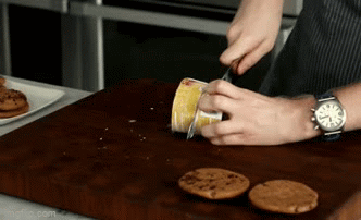 Cookie ice cream sandwich - Imgflip