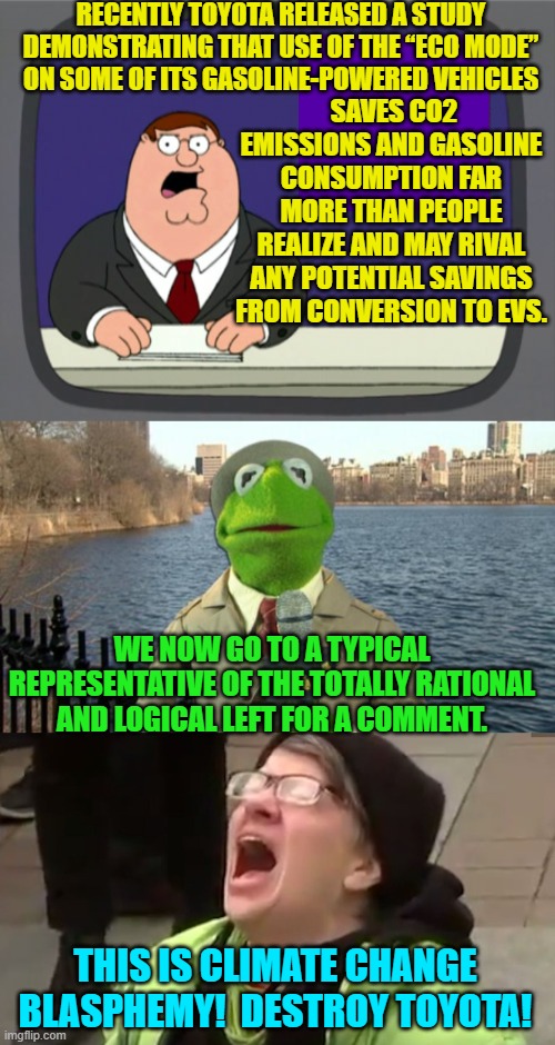 Yep . . . that has been the reaction of true believer leftists in general. - Imgflip