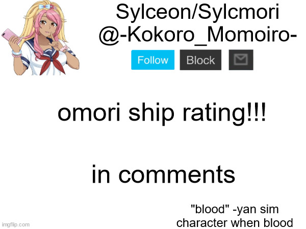 all of them are /srs ratings (i fucking hate most omor ships) - Imgflip
