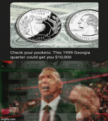 1999 Georgia quarter - Imgflip