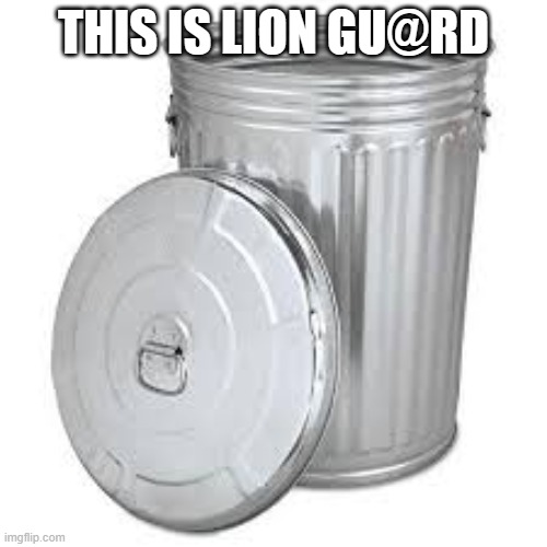 Galvanized Trash Can - Imgflip