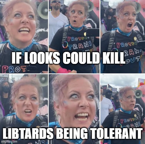 Libtards Being Tolerant - Imgflip