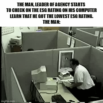 Angry Man hate ESG - Imgflip