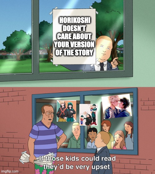 If those kids could read they'd be very upset - Imgflip