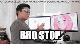 You so useless you make Sakura look like AMAZON PRIME - Imgflip