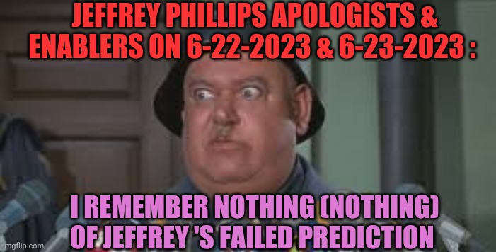 Sergeant Schultz - Imgflip