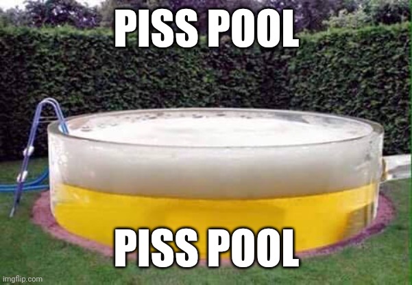 Piss pool - Imgflip