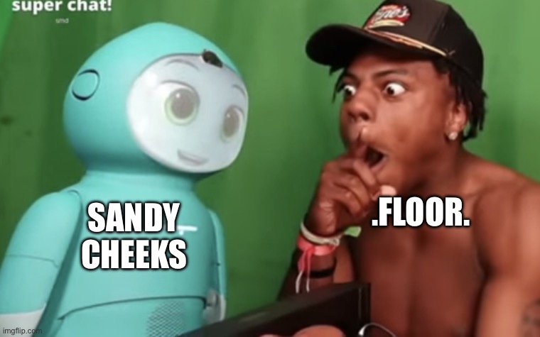 He posted a disgusting fanfic story about him simping over sandy - Imgflip