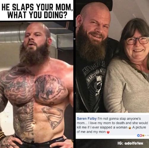 A truly strong man loves, respects and protects his mother and all ...