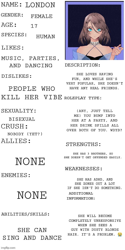 Make sure you tell me what type of rp you want :) - Imgflip