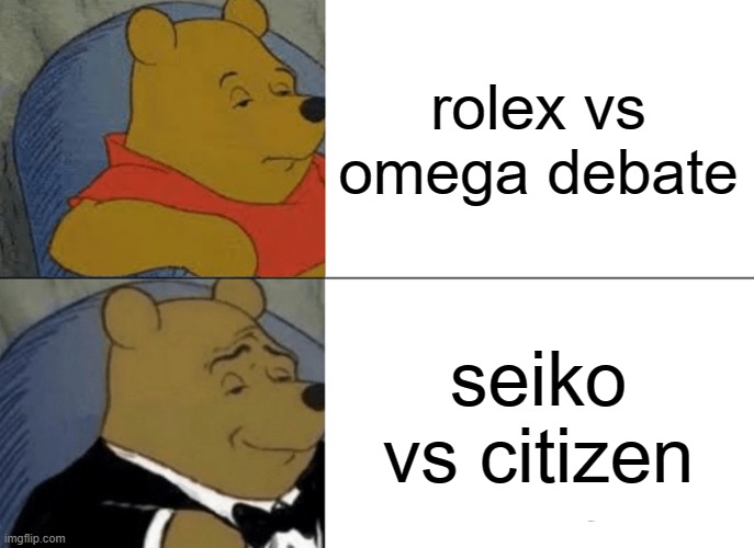 Rolex, Omega, zzz - Imgflip