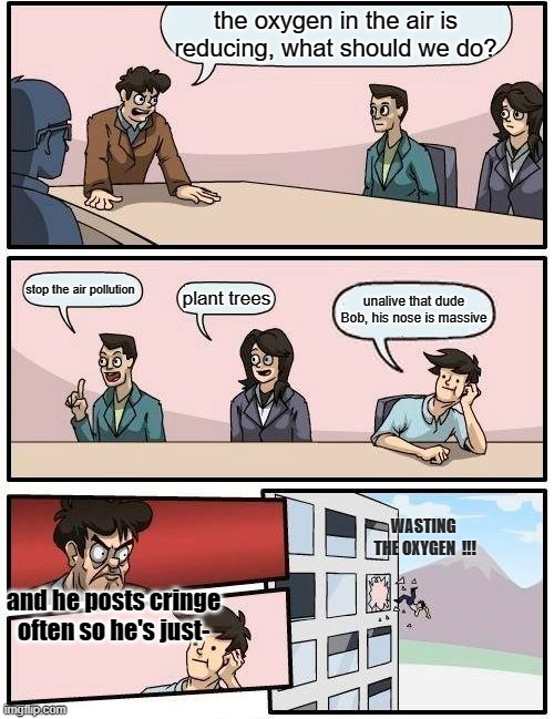 Boardroom Meeting Suggestion Meme - Imgflip
