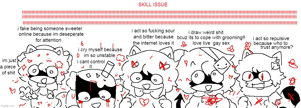 SKILL ISSUE FUJCING SKILL ISSUE - Imgflip