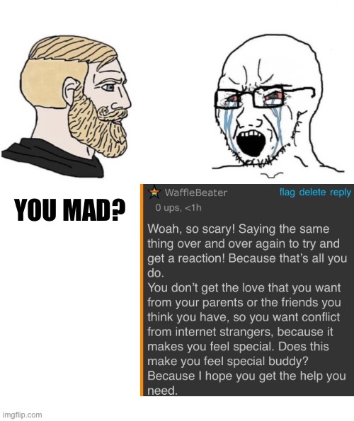 Posting this because I’m insecure about my ability to argue with people ...