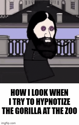Gorilla hypnosis - Imgflip