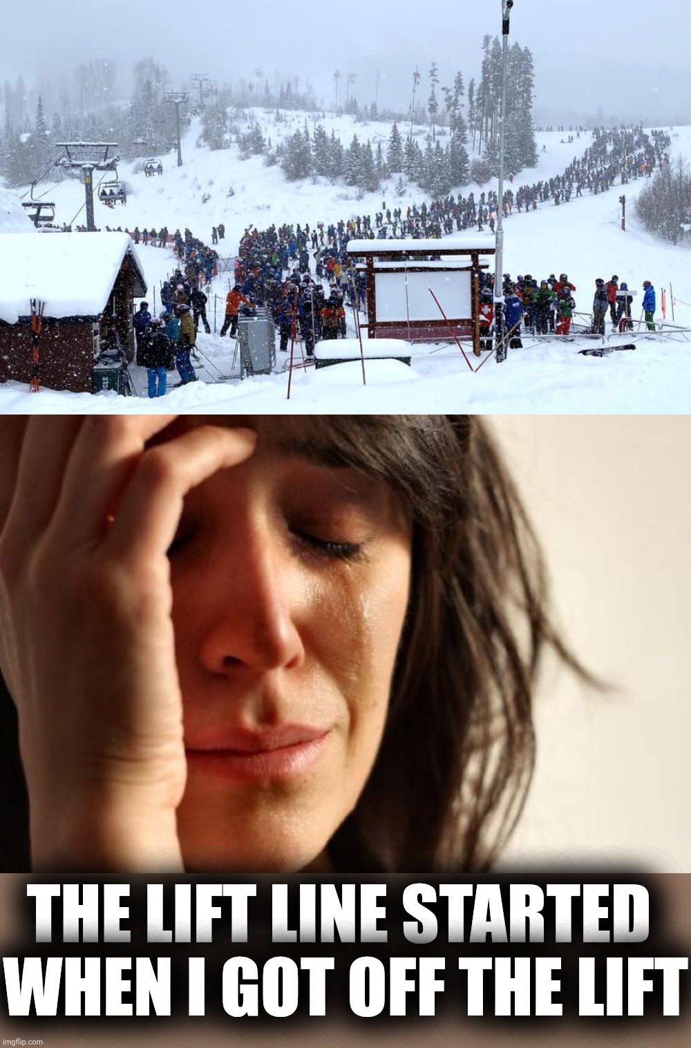 Lift lines 2023 - Imgflip