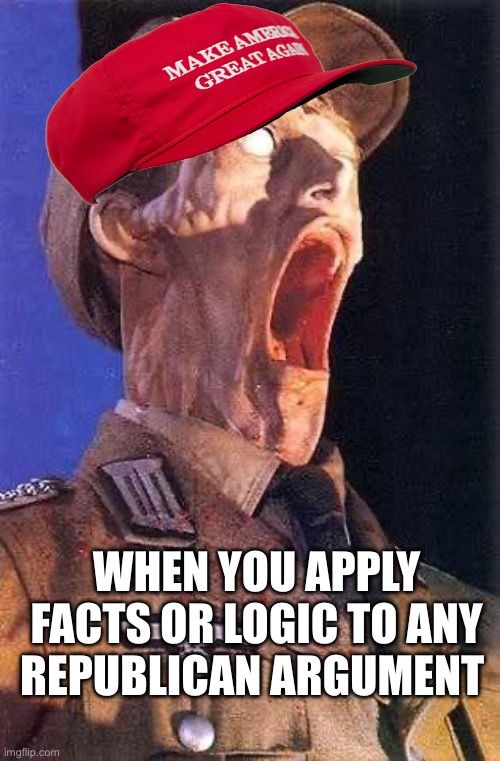 Nazi face melt - Imgflip