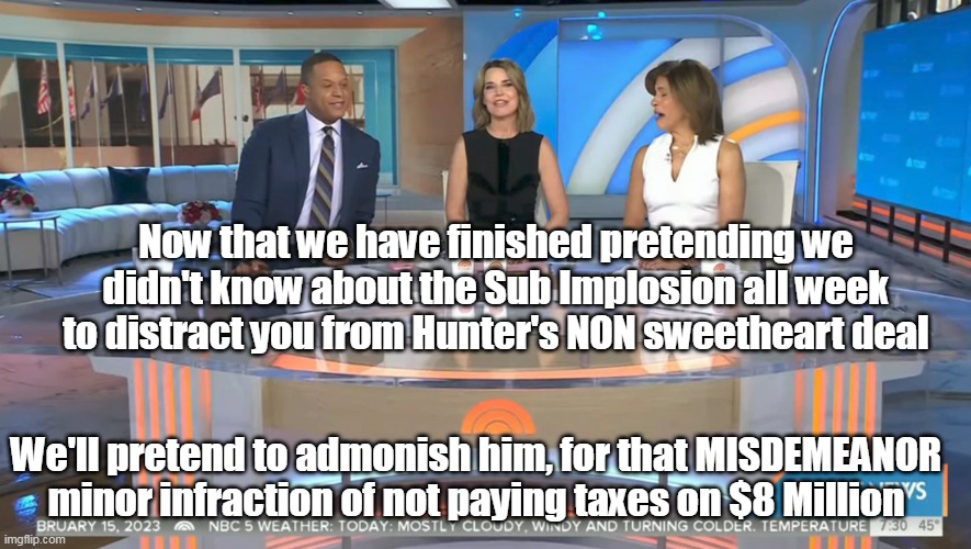 Hunter guilty of being a Lovable Scamp - Imgflip