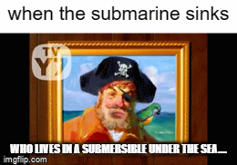 a pineapple under the sea - Imgflip