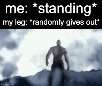 What it feels like for 3 quarters of a second - Imgflip