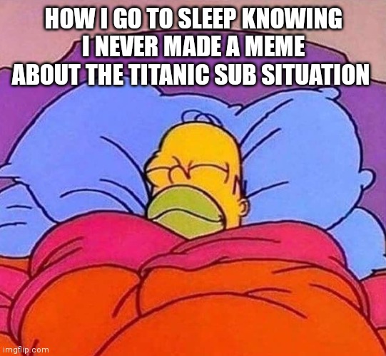 Homer Simpson sleeping peacefully - Imgflip