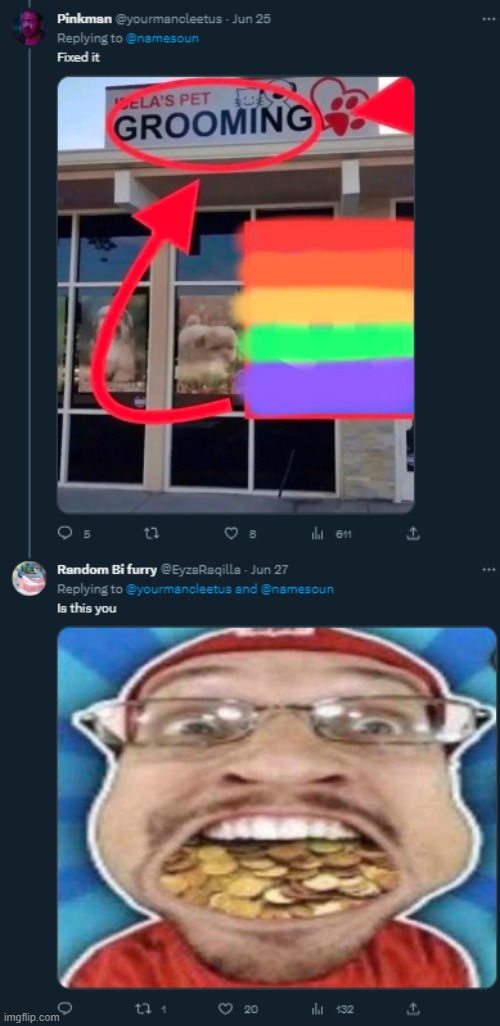 i literally ratio someone - Imgflip