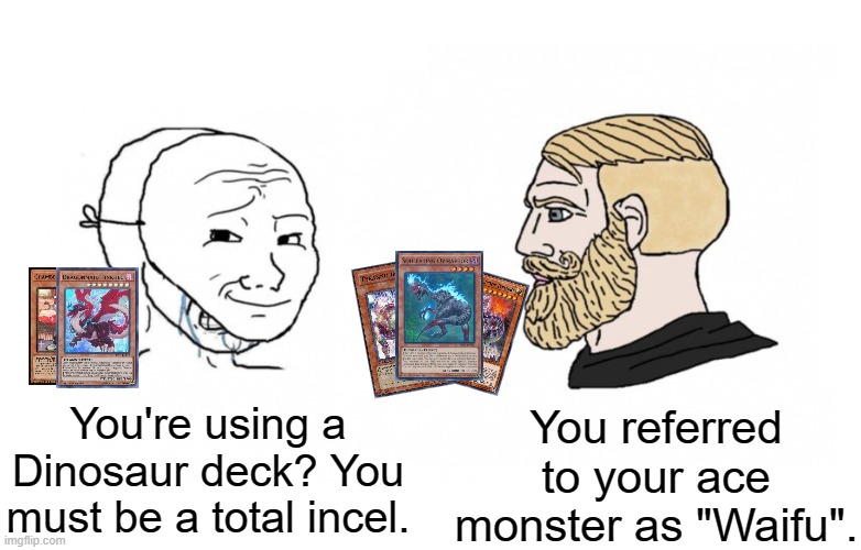 Masked Soy Boy versus Chad - Imgflip