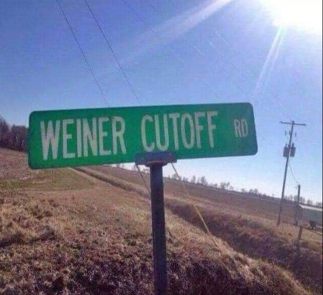Weiner Cutoff Rd Blank Template - Imgflip