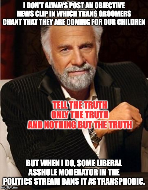 Stating Facts Is NOT Transphobic - Imgflip