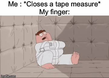 It always hits my finger :( - Imgflip