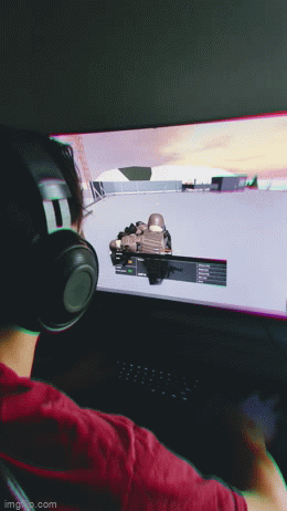 When he is playing games - Imgflip