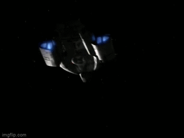 Defiant Goes Through Wormhole and Cloaks - Imgflip