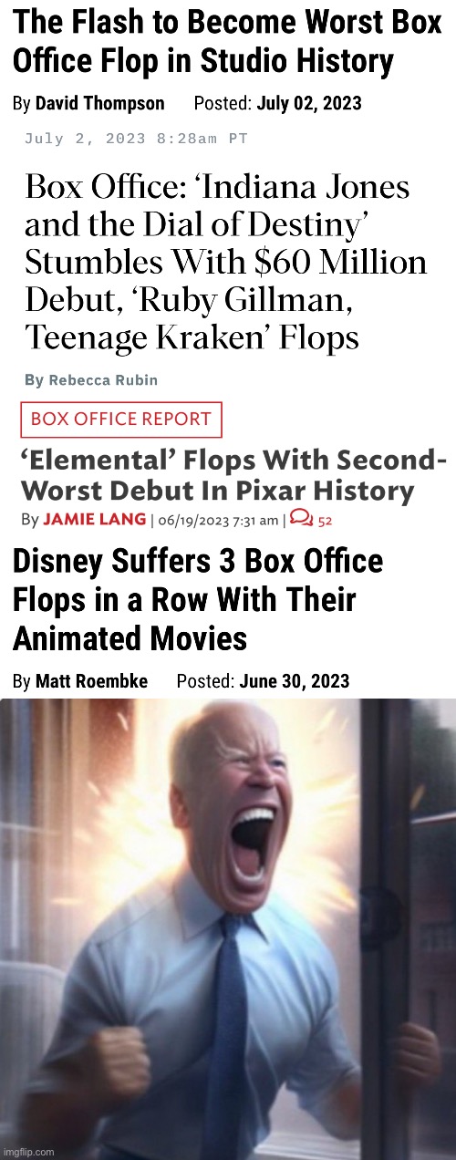 Every movie is bombing at the box office - Imgflip