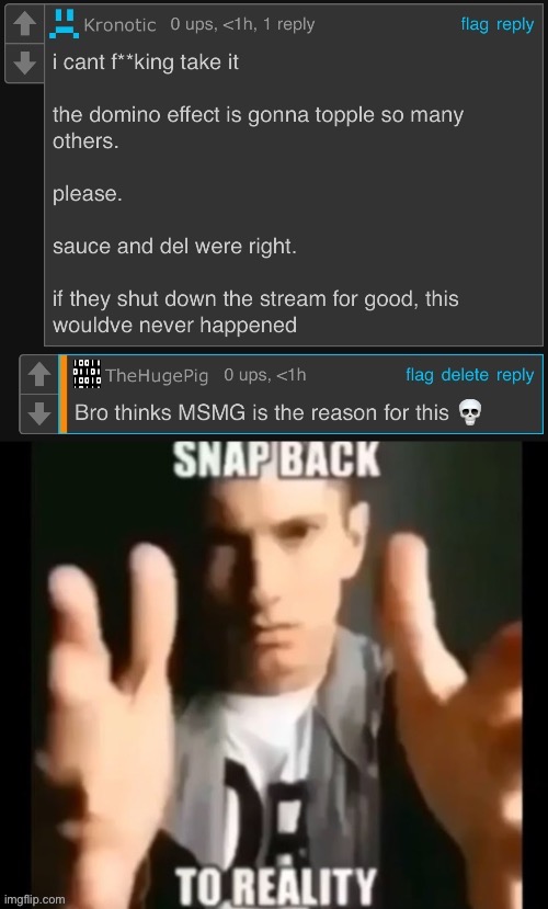 Krotonic need a fresh slap on the nuts - Imgflip