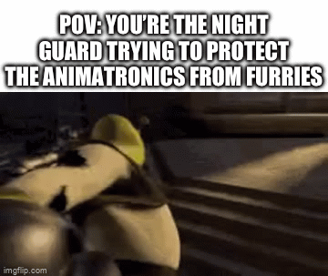 Shrek fighting off knights - Imgflip