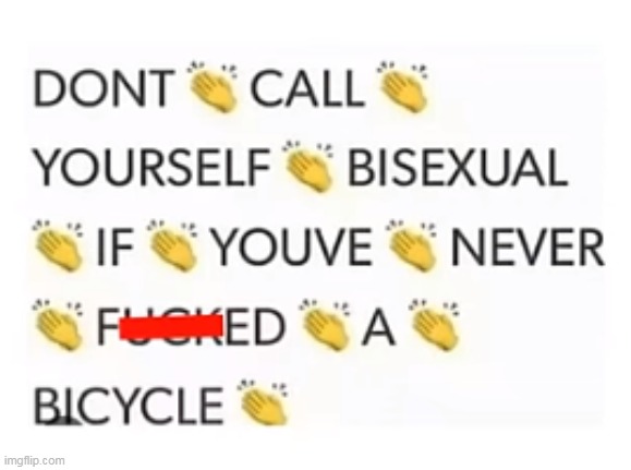 YALL I FOUND THE BI VERSION OF THE PAN FRYING PAN JOKE - Imgflip