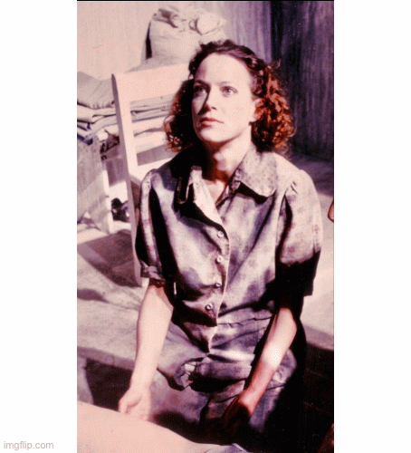 Pattye as Mae in the 1983 play “Mud” at The Theater for the New City ...