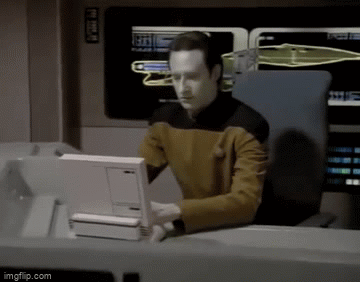 Spot Interrupts Data's Work - Imgflip